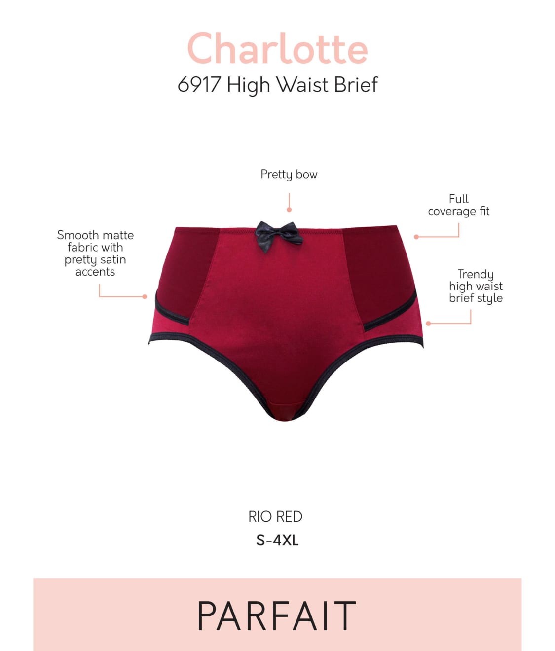 Charlotte High Waist Brief