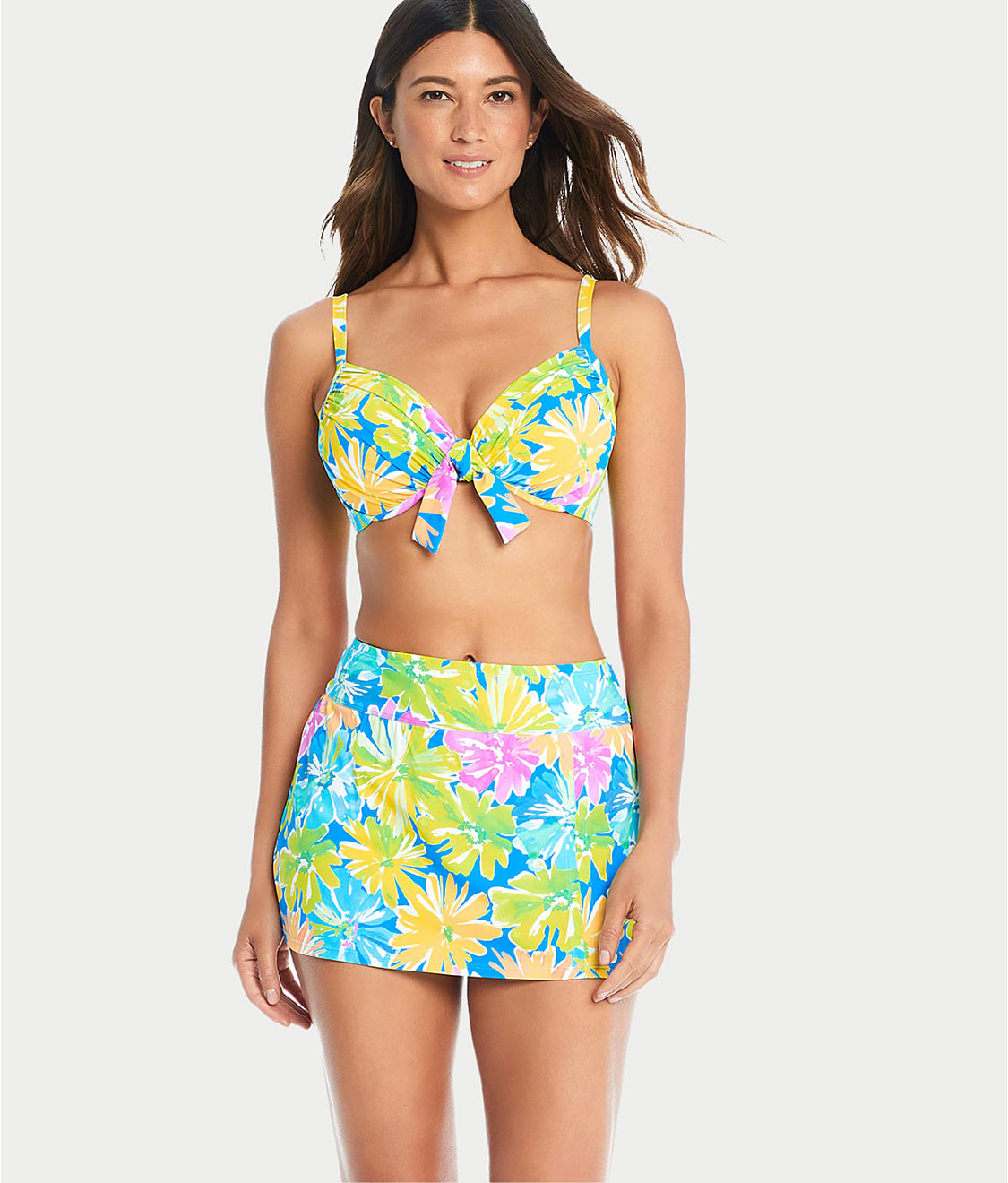 Bleu Rod Beattie Spring It On Tie Front Bikini Top D Dd Cups And Reviews